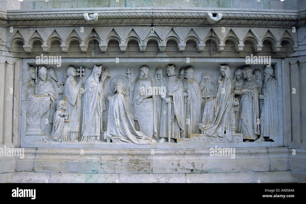 Coronation of the First Hungarian King depicted on the Equestrian ...