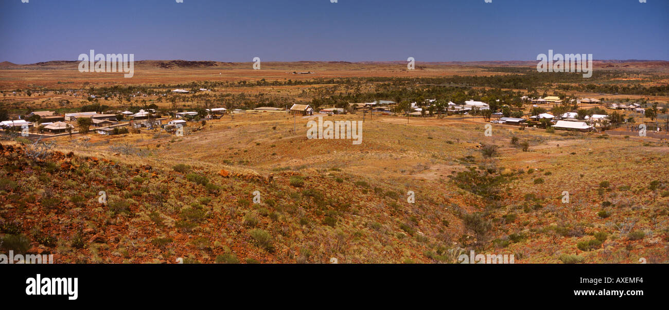 Outback town Roeburne Central Pilbara Western Australia Panoramic Stock ...