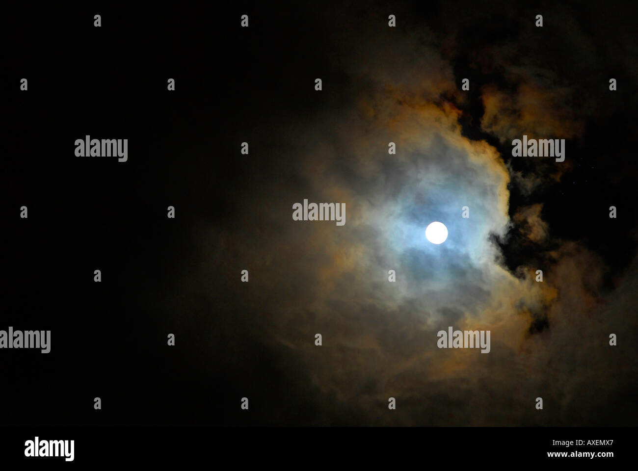Full moon and sky at night in Ibiza, Spain Photo by Nano Calvo VWPics ...