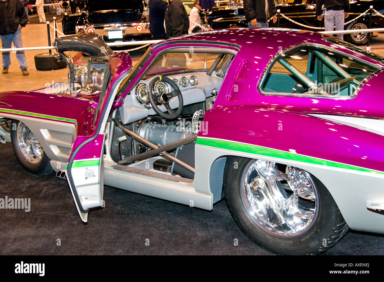 American Corvette Dragster Stock Photo - Alamy
