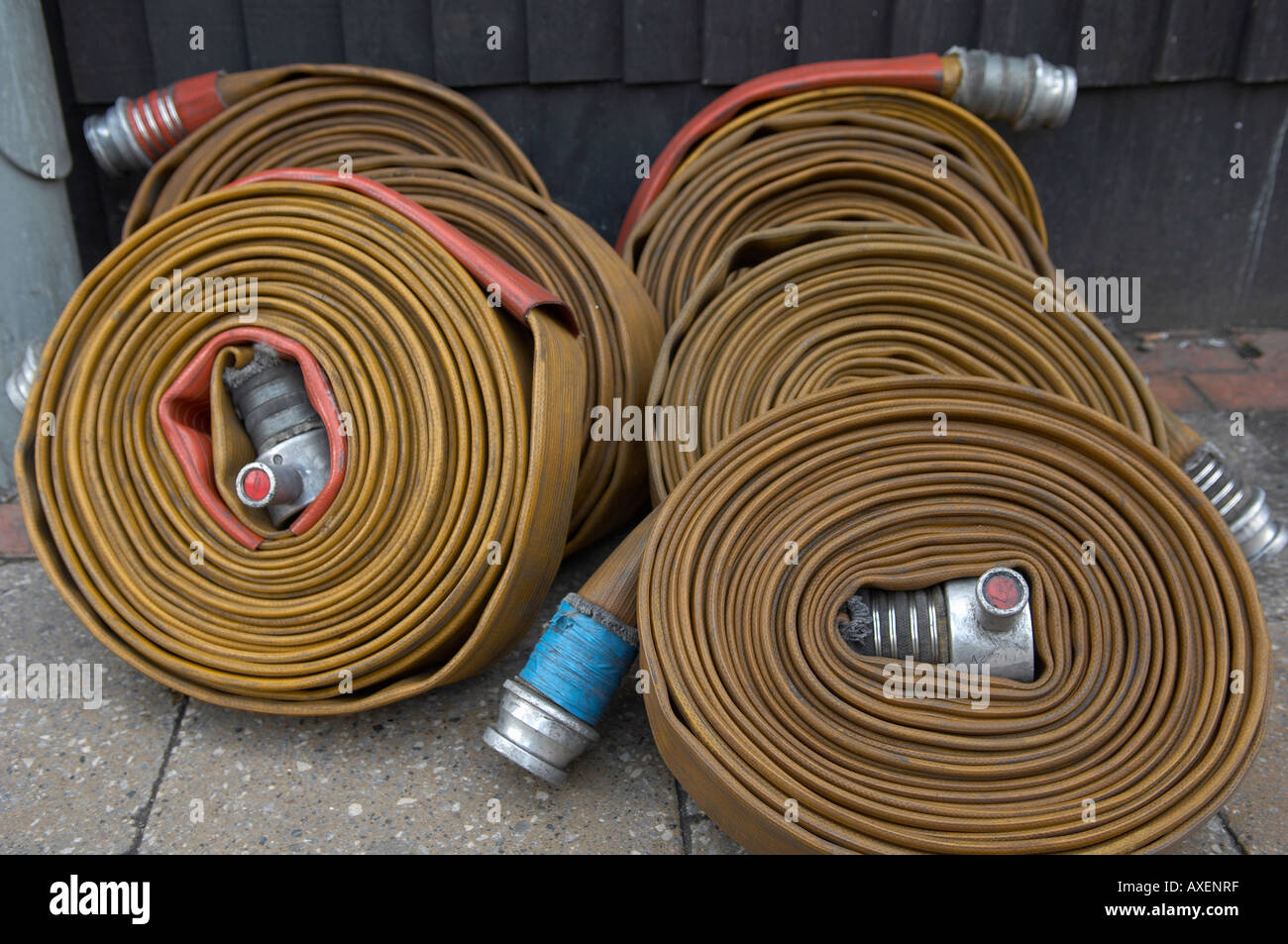 Firefighting hose hi-res stock photography and images - Alamy