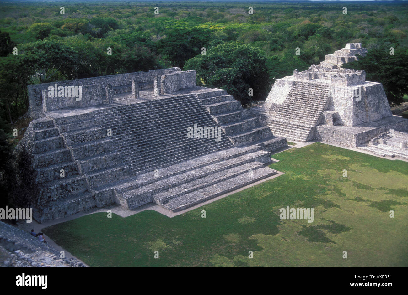 Edzna mexico ruins hi-res stock photography and images - Alamy