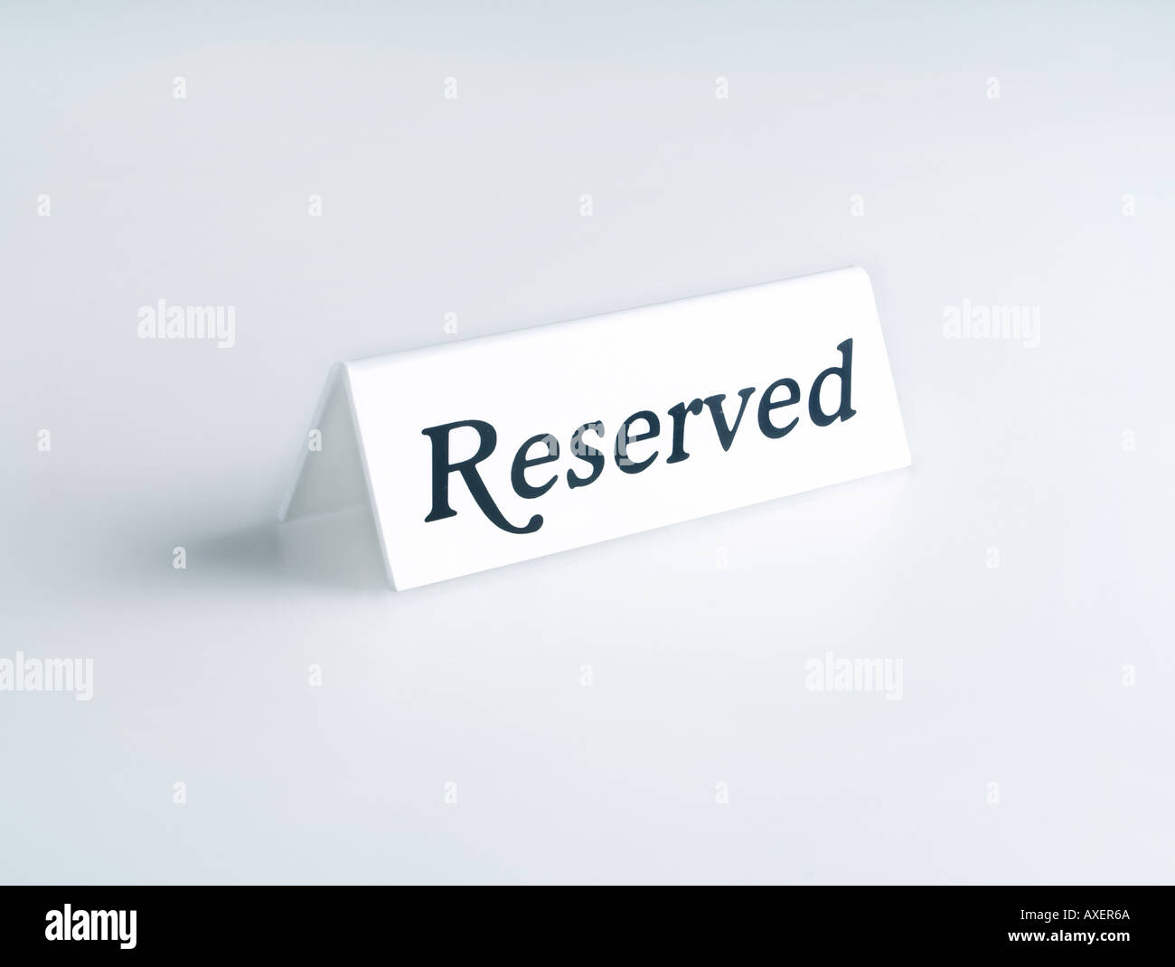 Reserved sign hi-res stock photography and images - Alamy