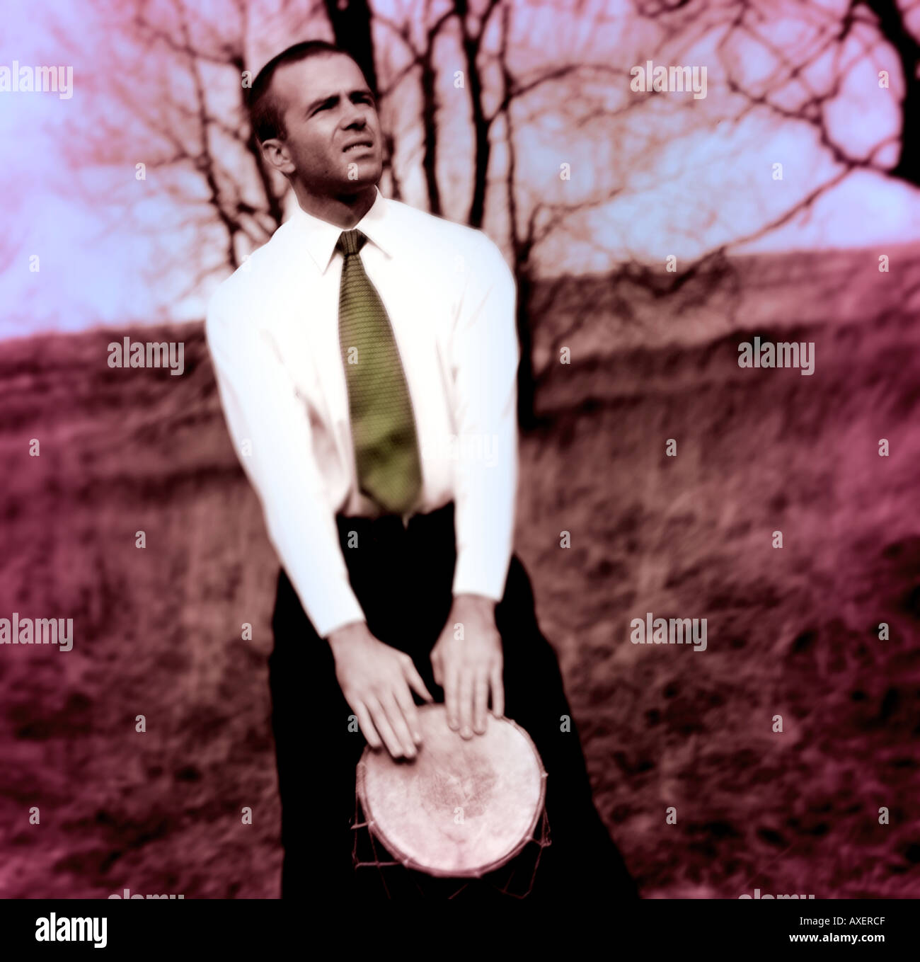 man male age 35 40 adult slim fit businessman dark haired stand play ...