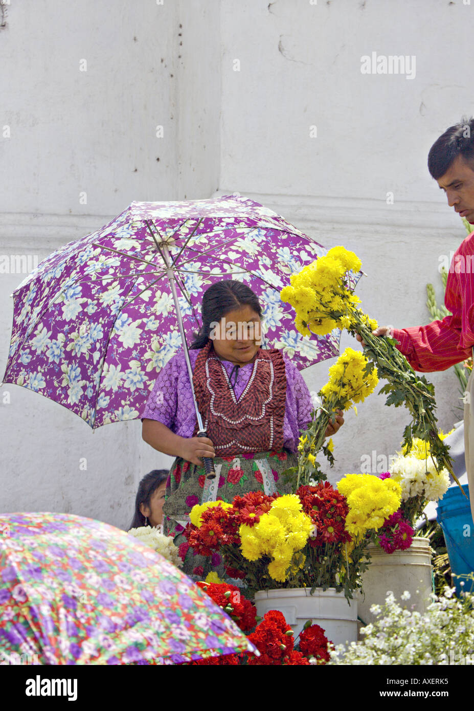 GUATEMALA CHICHICASTENANGO Local Quiche Mayan women vendors sell ...