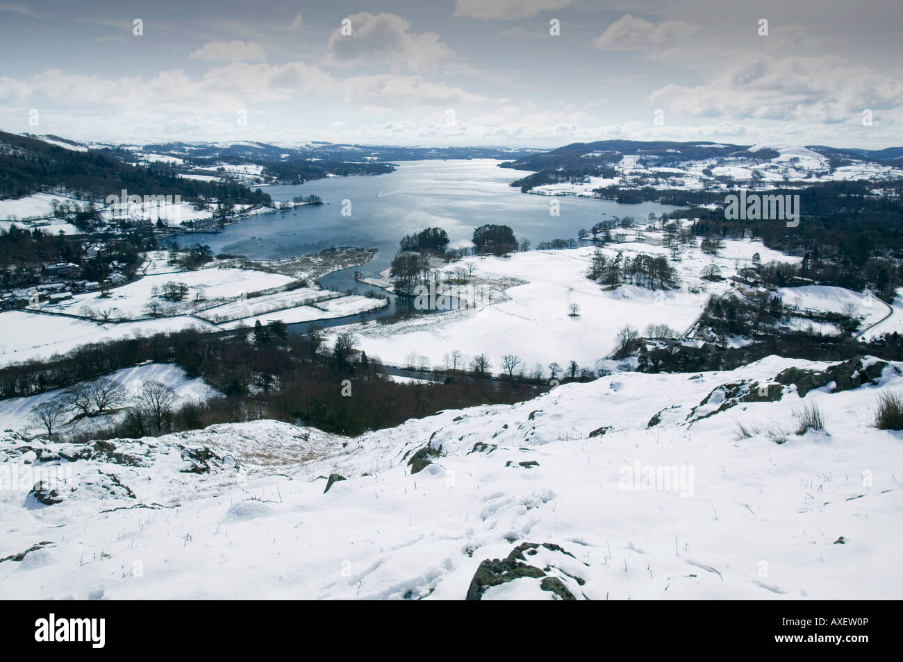 Windermere winter hi-res stock photography and images - Alamy