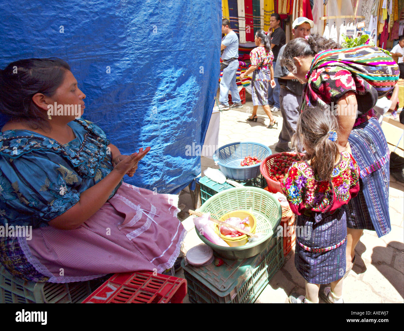 GUATEMALA CHICHICASTENANGO The largest indigenous market in Guatemala ...