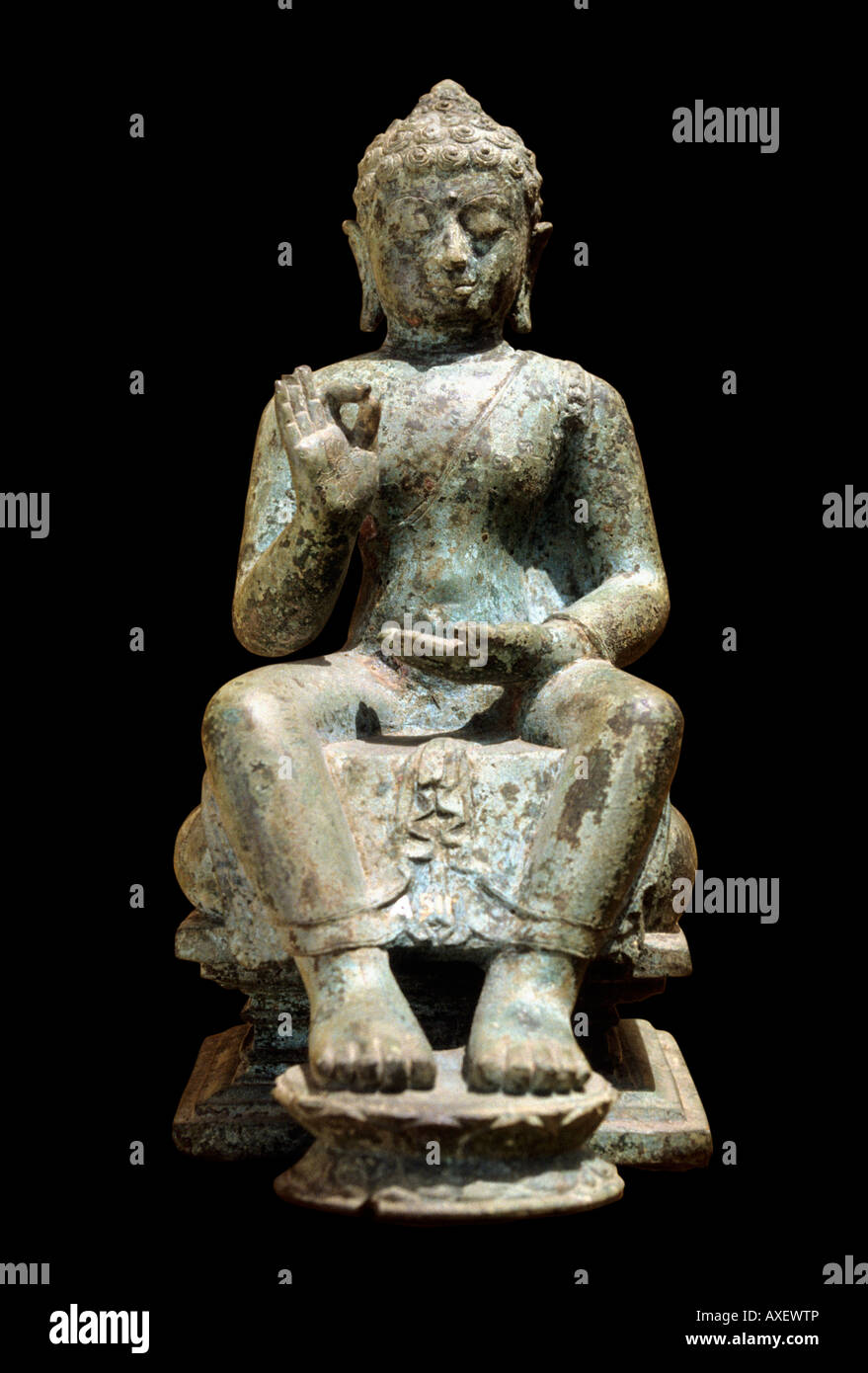 Solo museum Java (Indonesia) surgkarta Buddha in pralamba padmasana ...