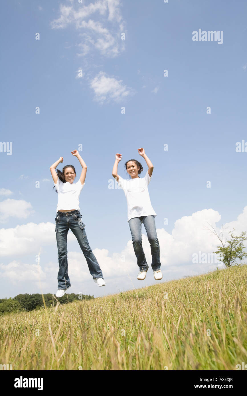 Jumping jump hi-res stock photography and images - Alamy