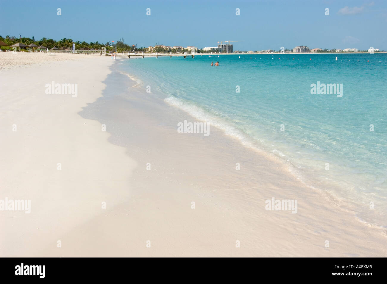 Grace Bay beach, Turks and Caicos Stock Photo - Alamy