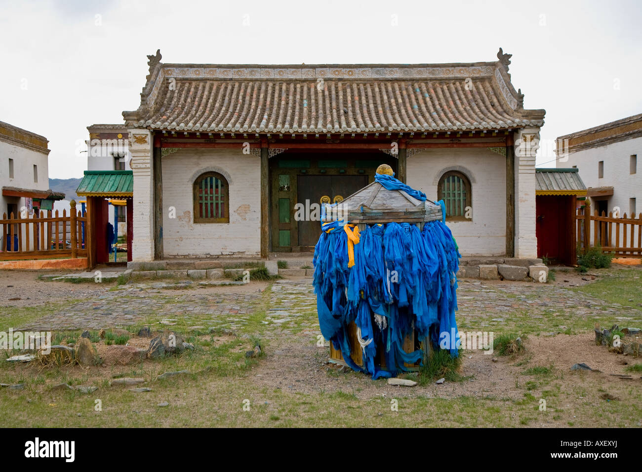Erdene Zuu Khiid Buddhist Monastry Karakorum Mongolia Central Asia ...