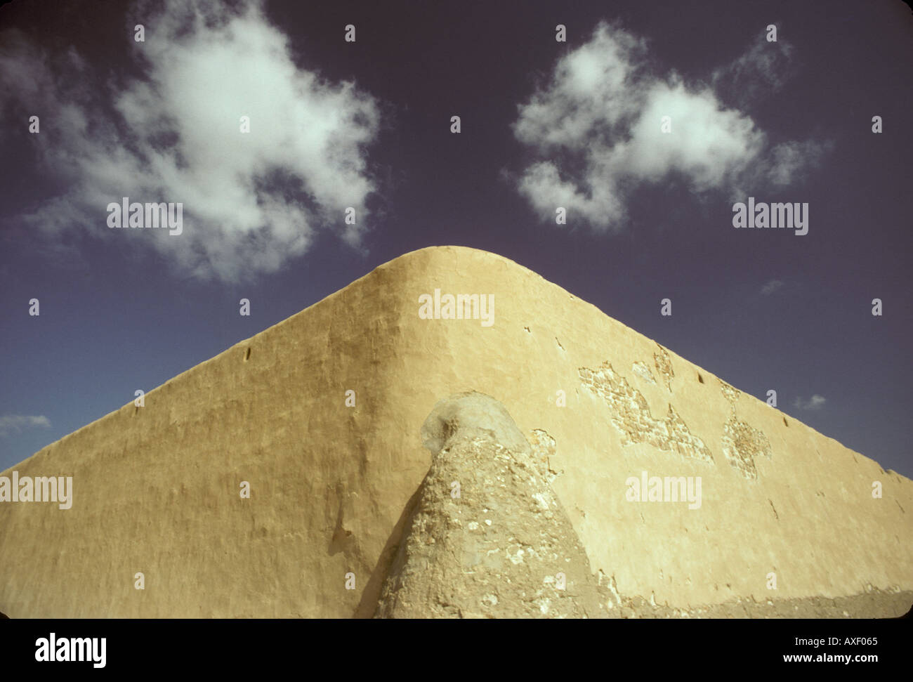 Africa Egypt Coptic monastery wall Stock Photo - Alamy