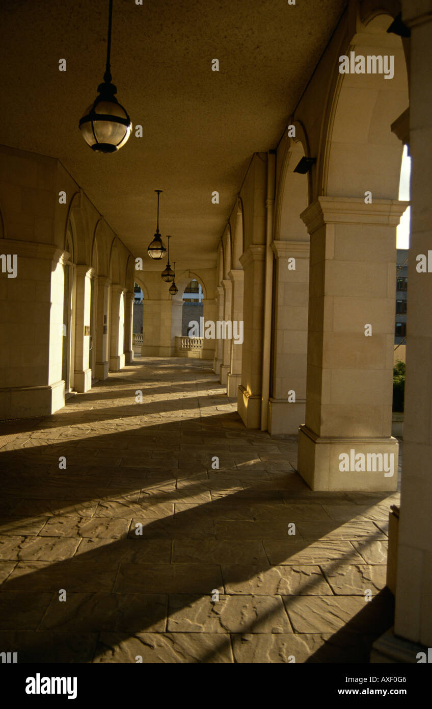 Colonnade and Shadows, at the Abbot's House, Reading, Berkshire ...