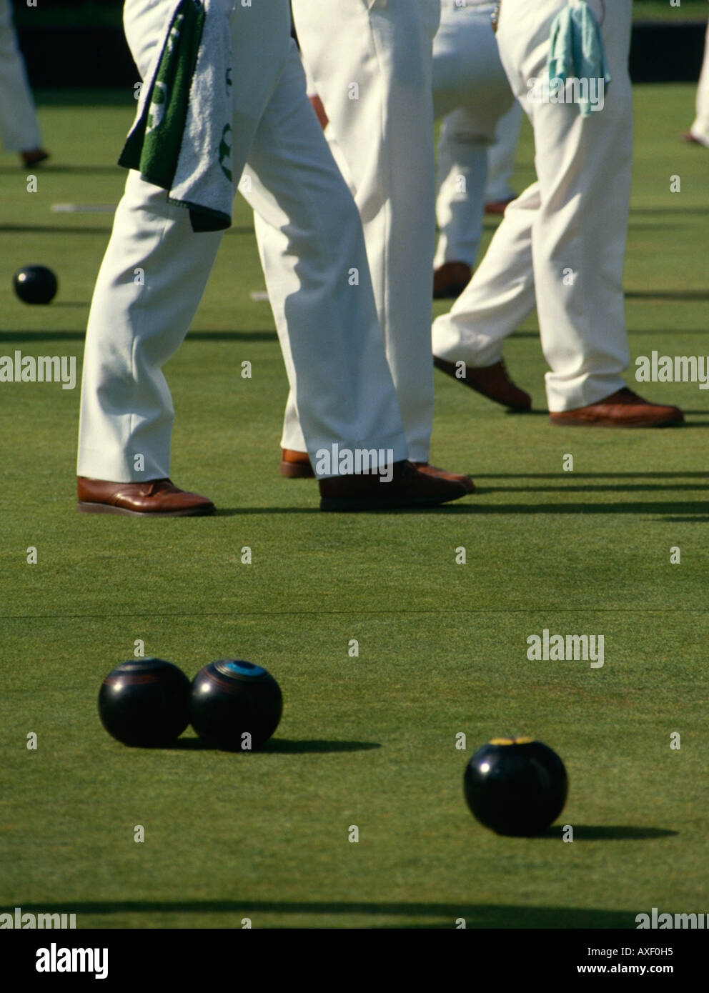 Lawn bowling legs hi-res stock photography and images - Alamy