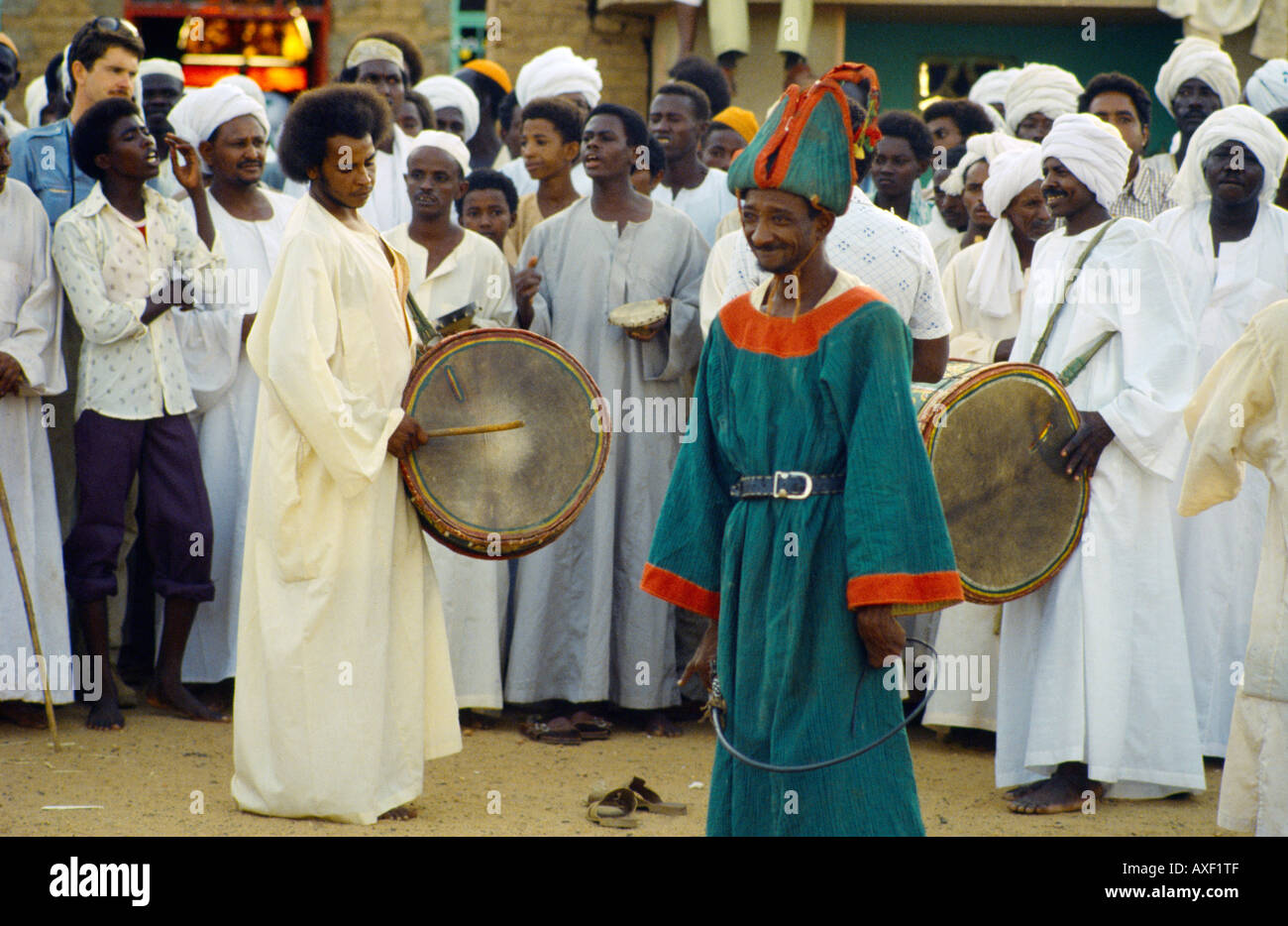 Omdurman Sudan Dervish Dancers Sufi Disabled Muslim Dancing Stock Photo ...