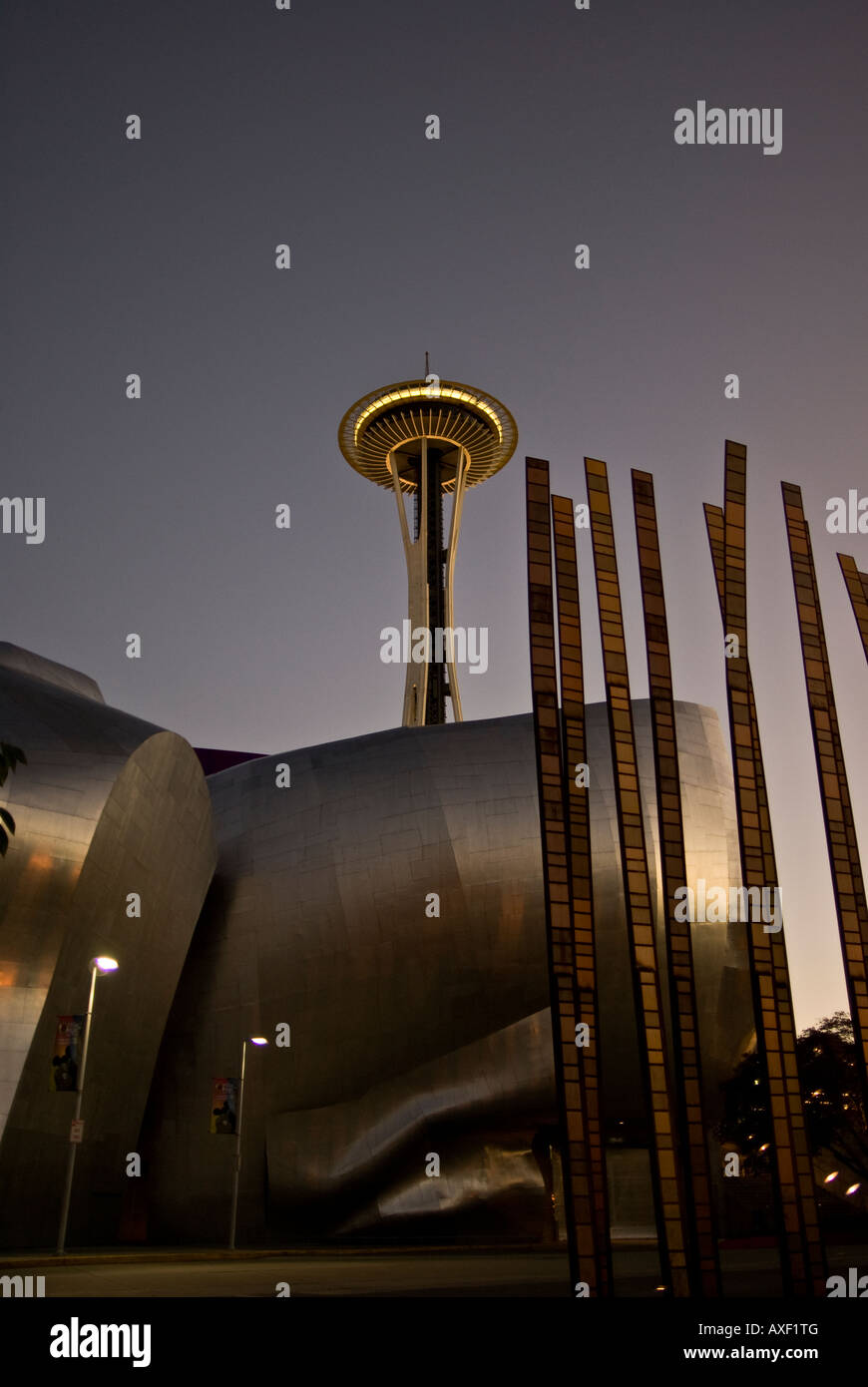 Seattle center sculpture hi-res stock photography and images - Alamy