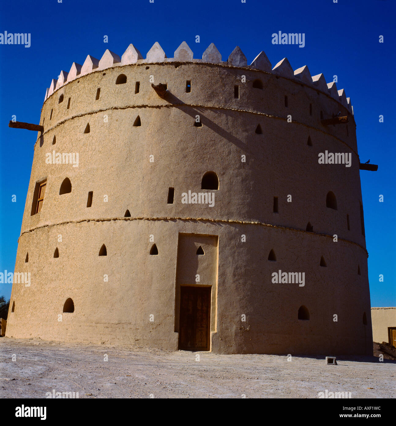 Abu Dhabi UAE Al Ain Hili Fort Stock Photo - Alamy