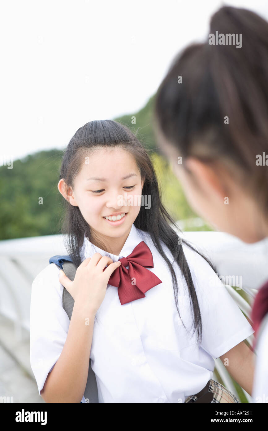Japanese schoolgirl uniform hi-res stock photography and images - Alamy