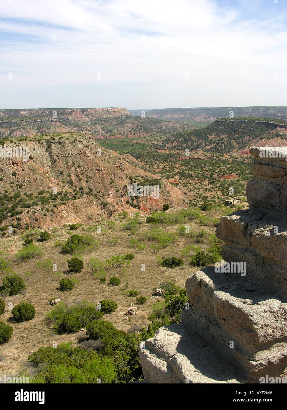 Texas USA Palo Duran canyon in Amarillo Stock Photo - Alamy