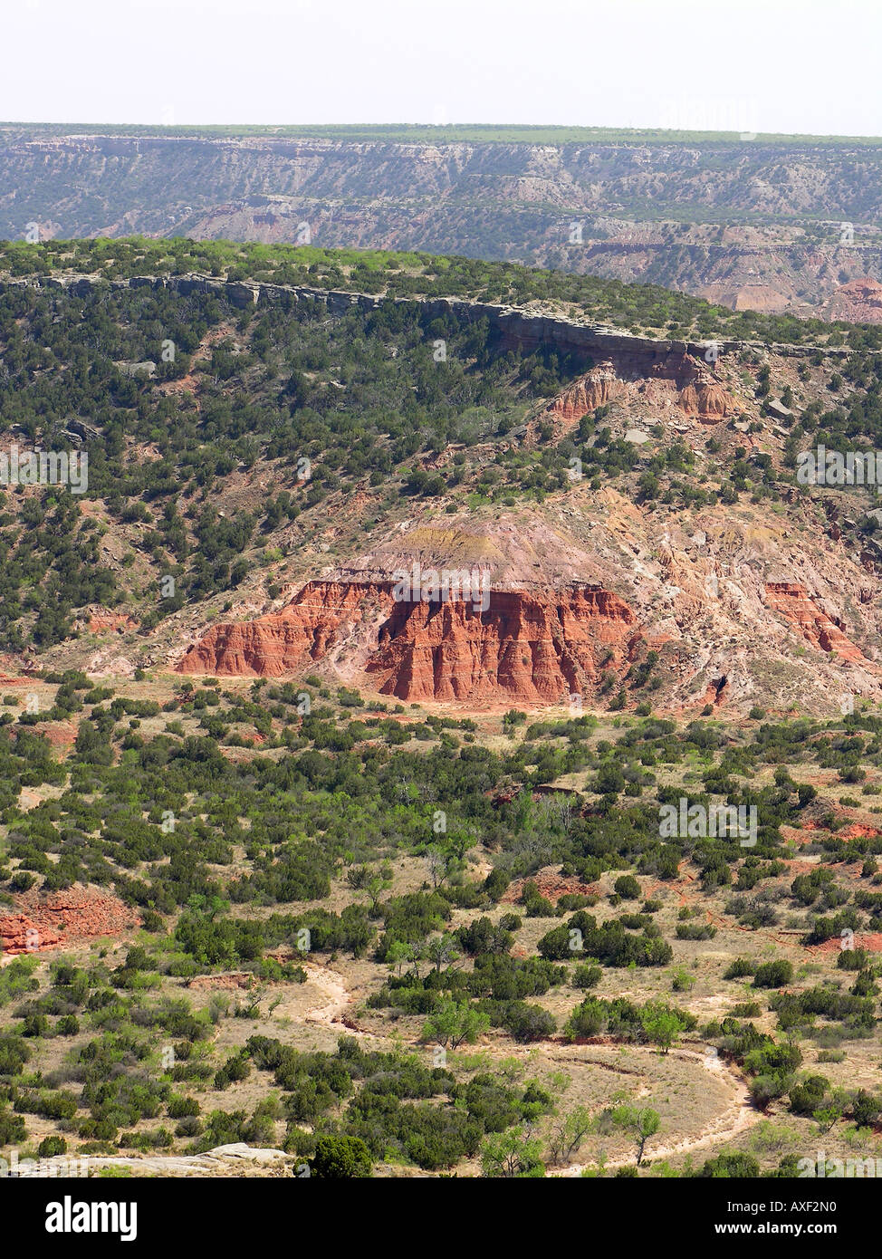 Texas USA Palo Duran canyon in Amarillo Stock Photo - Alamy