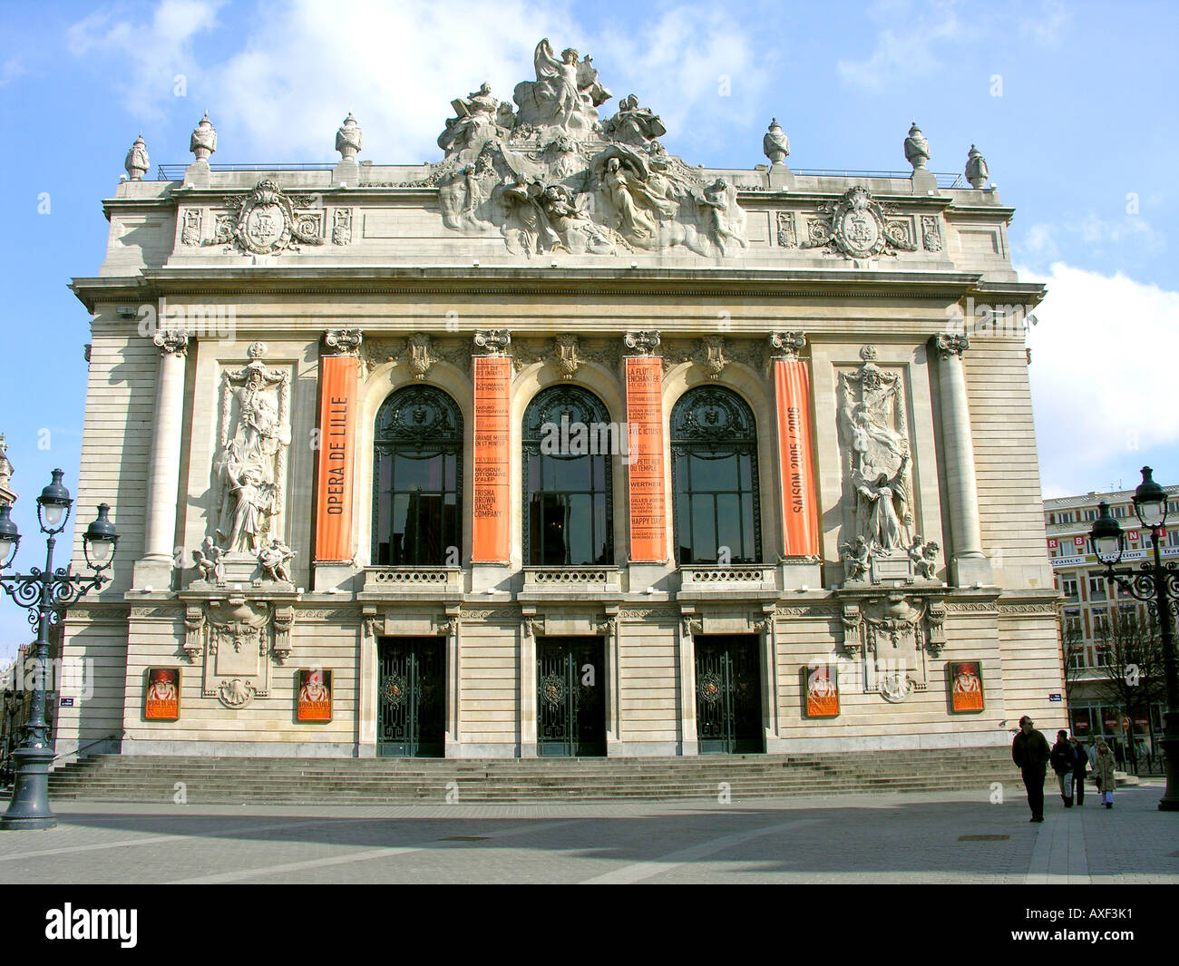 Opera House Lille France Stock Photo - Alamy