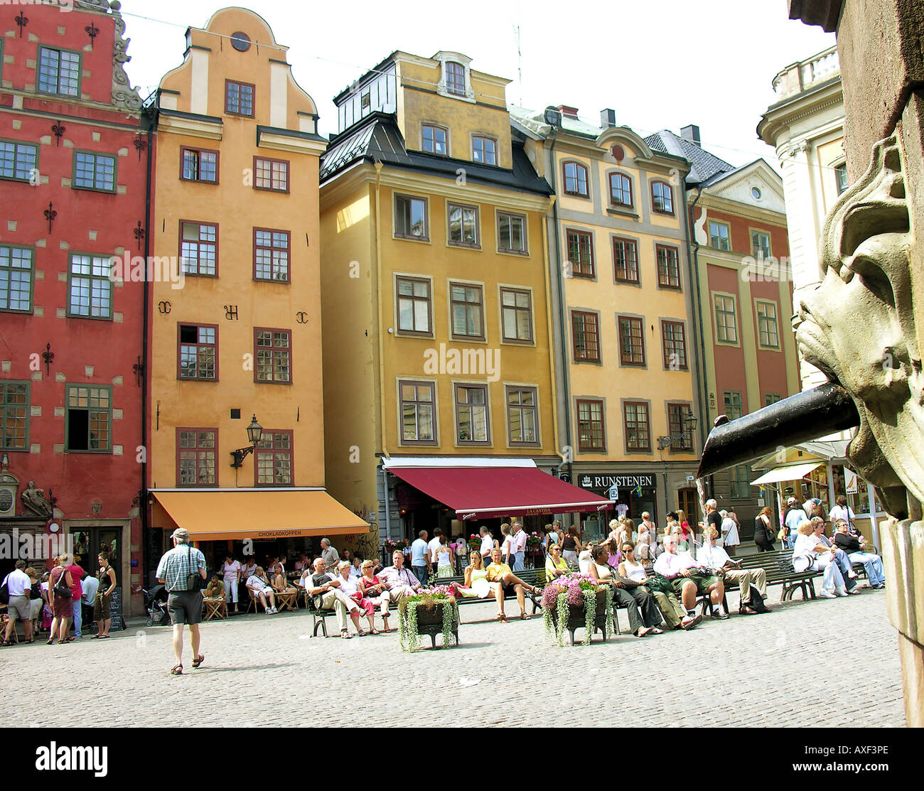 Stortorget the large square in the centre of Gamla Stan the Old Town ...
