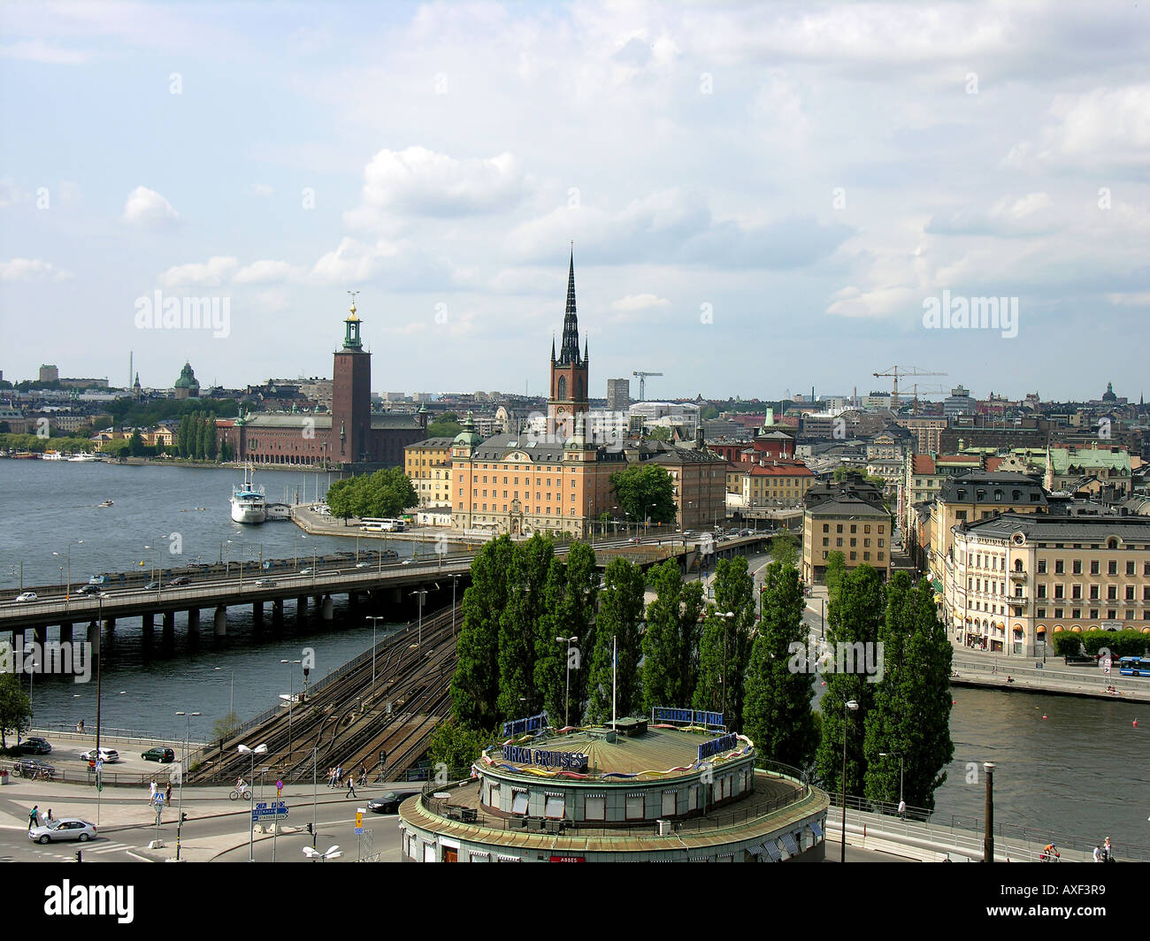 The view of Stockholm, Sweden Stock Photo - Alamy