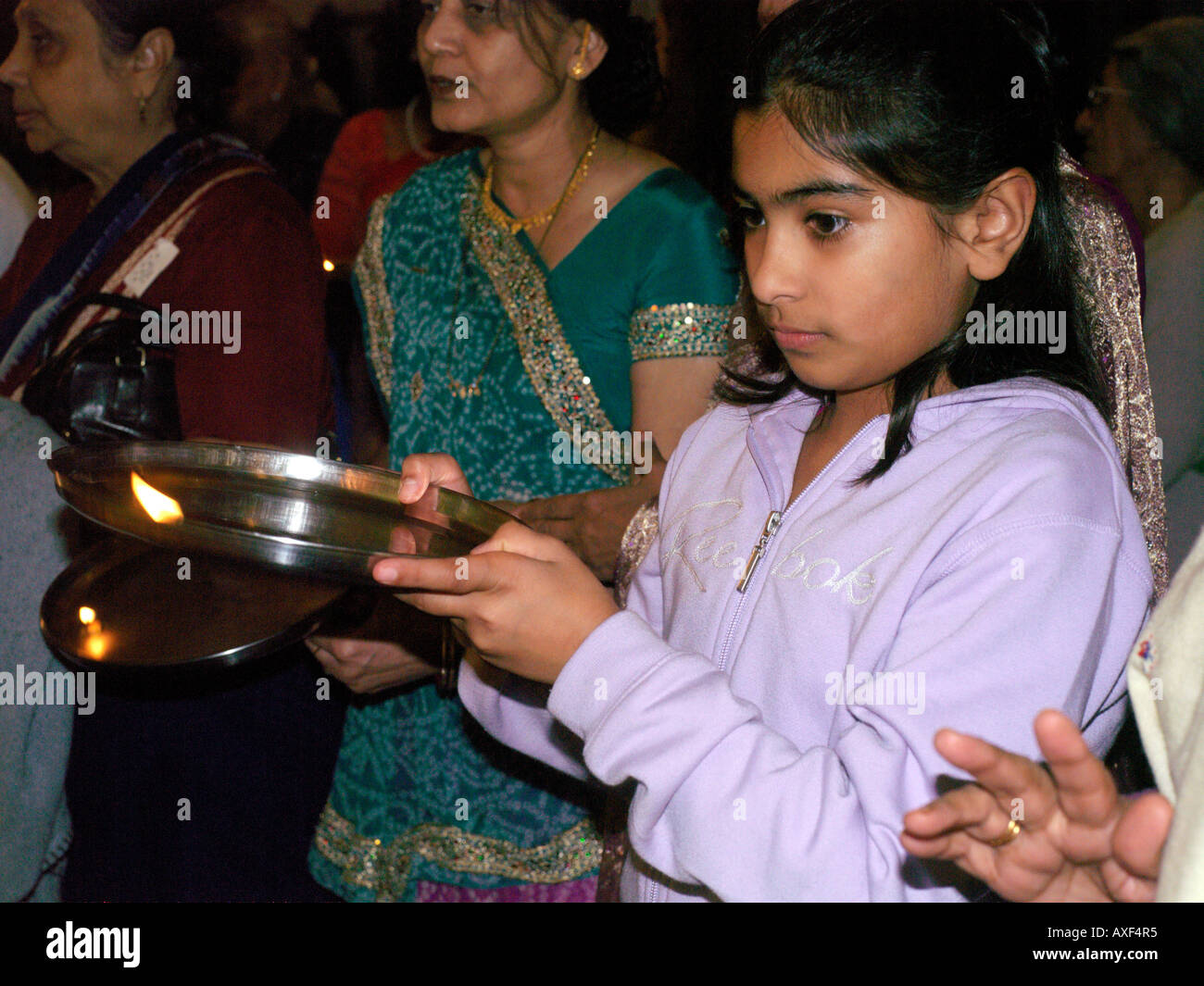 Shree Swaminarayan Temple Streatham London England Child Taking Part in ...