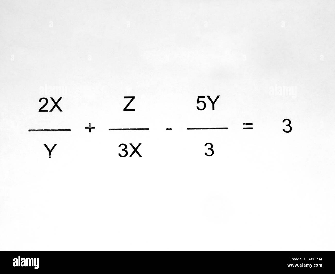 Algebra Black and White Stock Photos & Images - Alamy