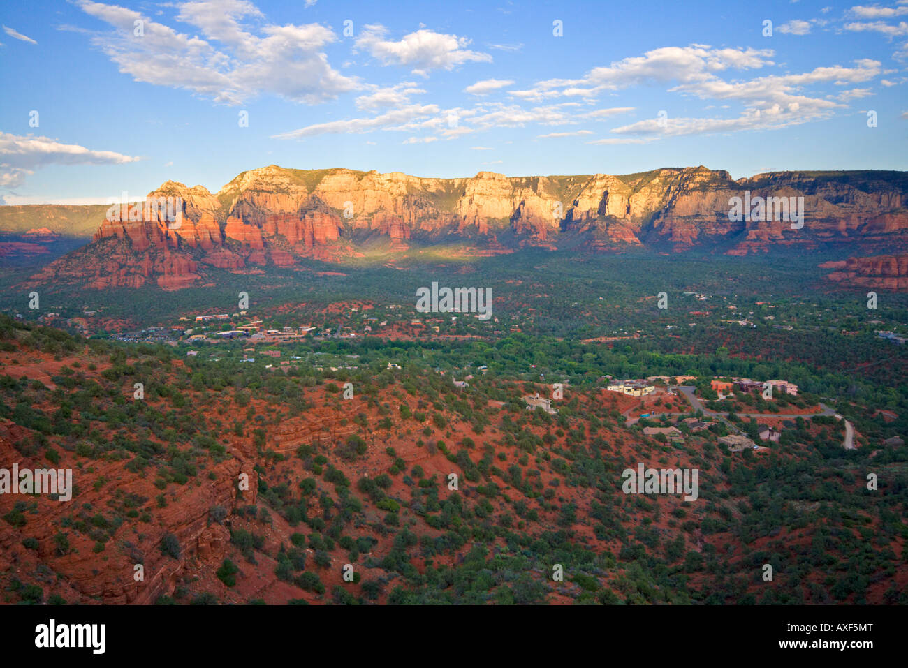 Arizona Red Rocks before sunset Stock Photo - Alamy