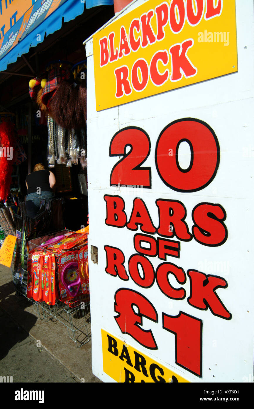 Blackpool rock sweet hi-res stock photography and images - Alamy