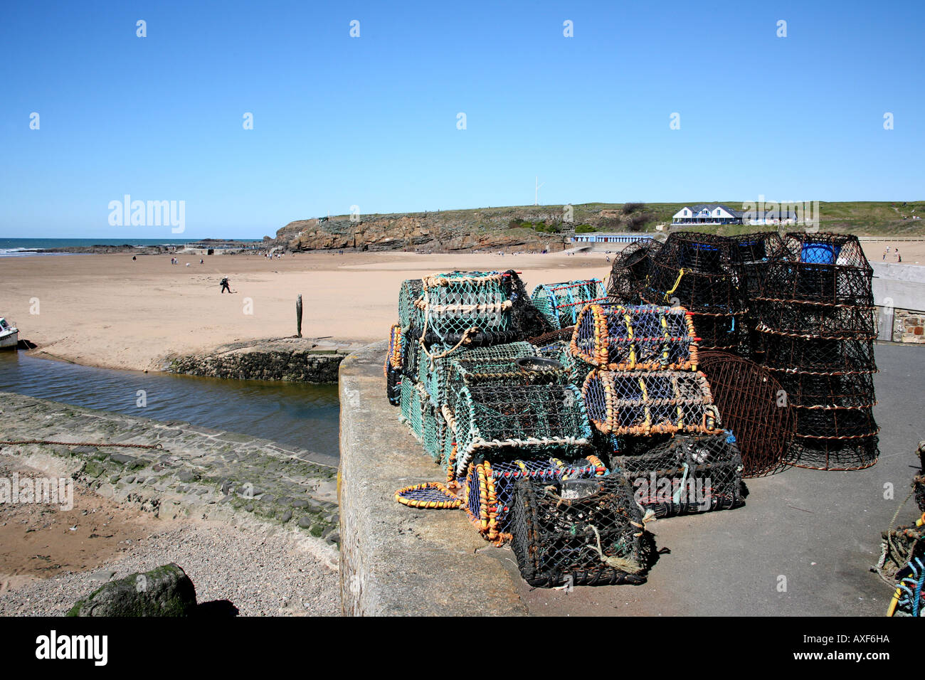 Lobster catching net hi-res stock photography and images - Alamy