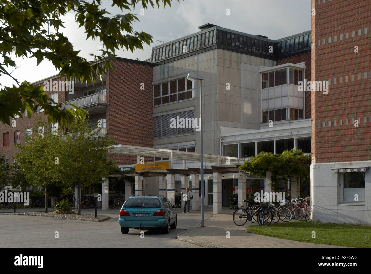 Kurt Wallander country. Ystad hospital Stock Photo - Alamy