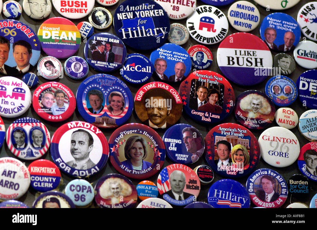 Campaign buttons hi-res stock photography and images - Alamy
