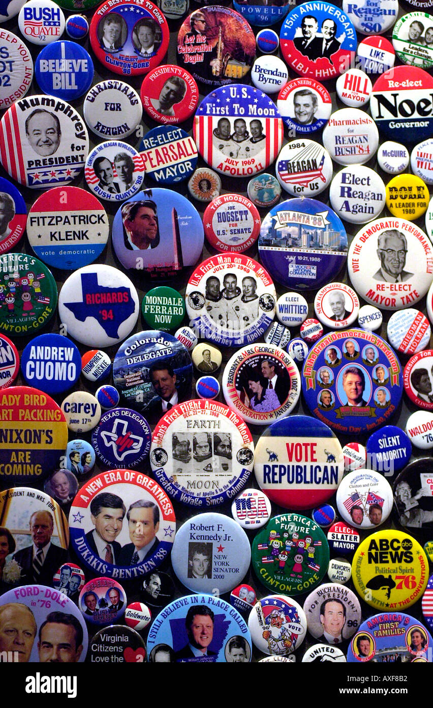 Campaign buttons hi-res stock photography and images - Alamy