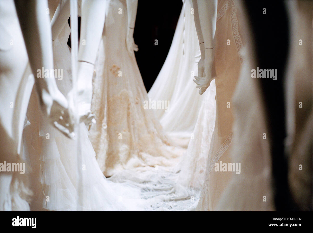 Luxury designer dresses display hi-res stock photography and images - Alamy