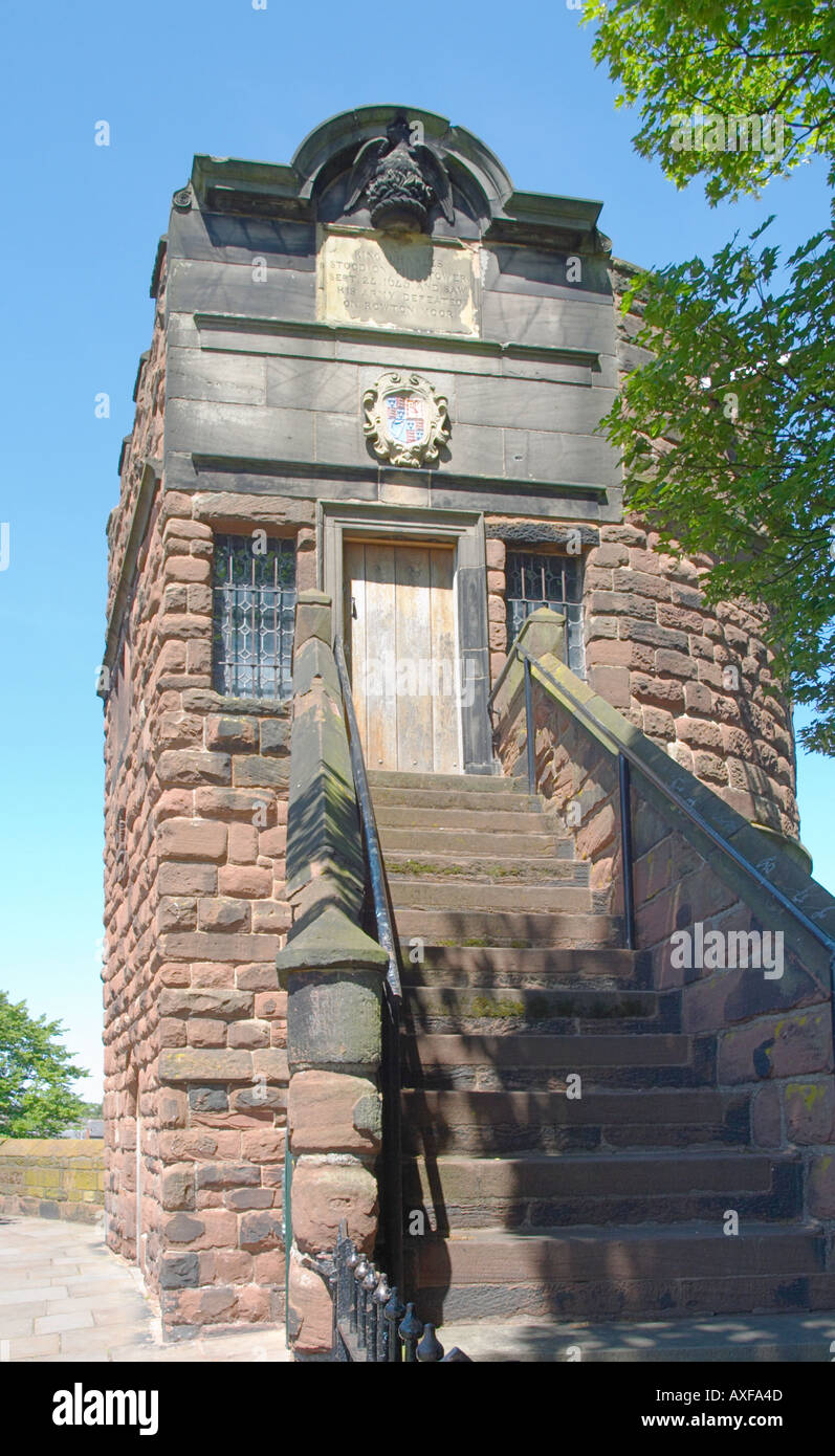 The King Charles Tower on the city walls Chester Cheshire UK Stock ...
