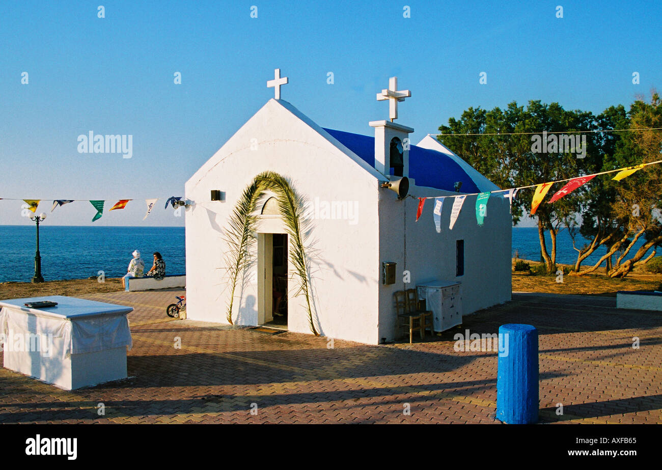 Churches in Crete Stock Photo - Alamy