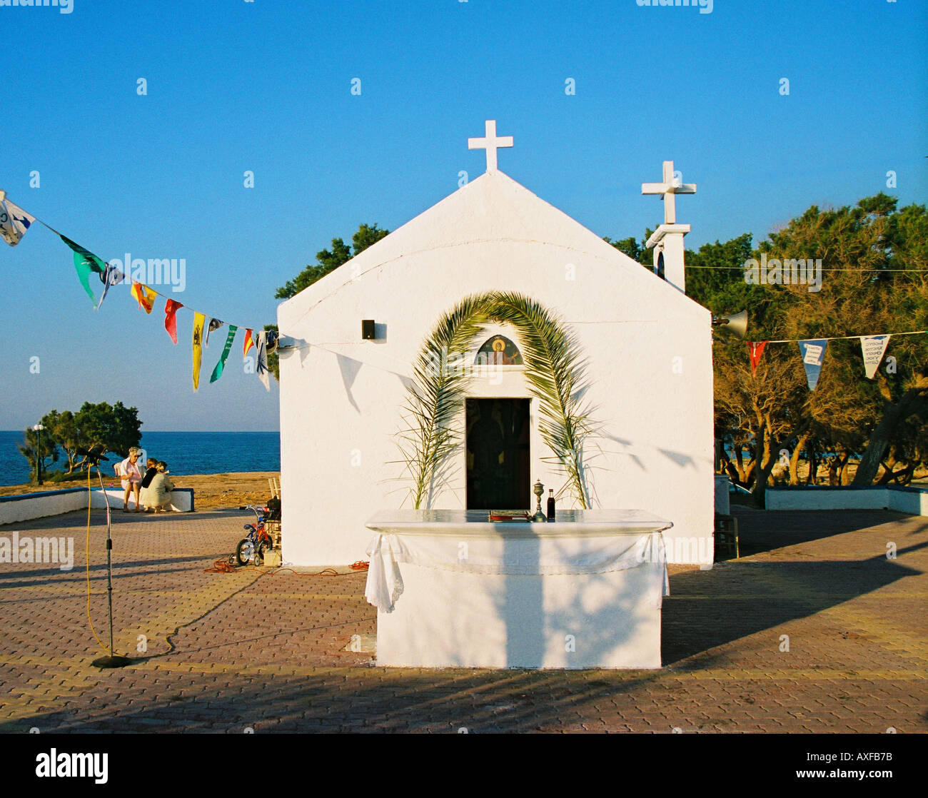 Churches in Crete Stock Photo - Alamy
