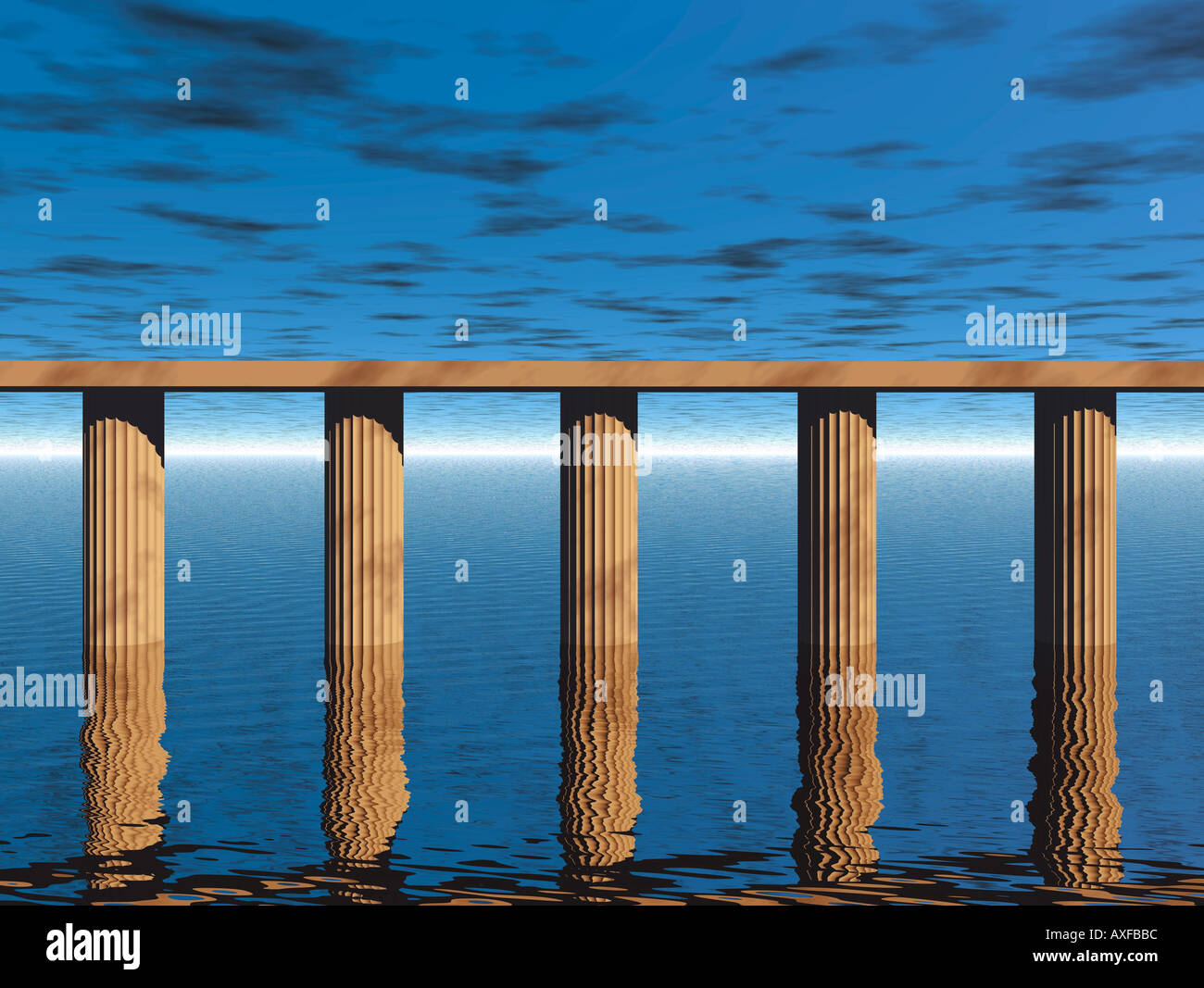 Marble fluted column columns hi-res stock photography and images - Alamy