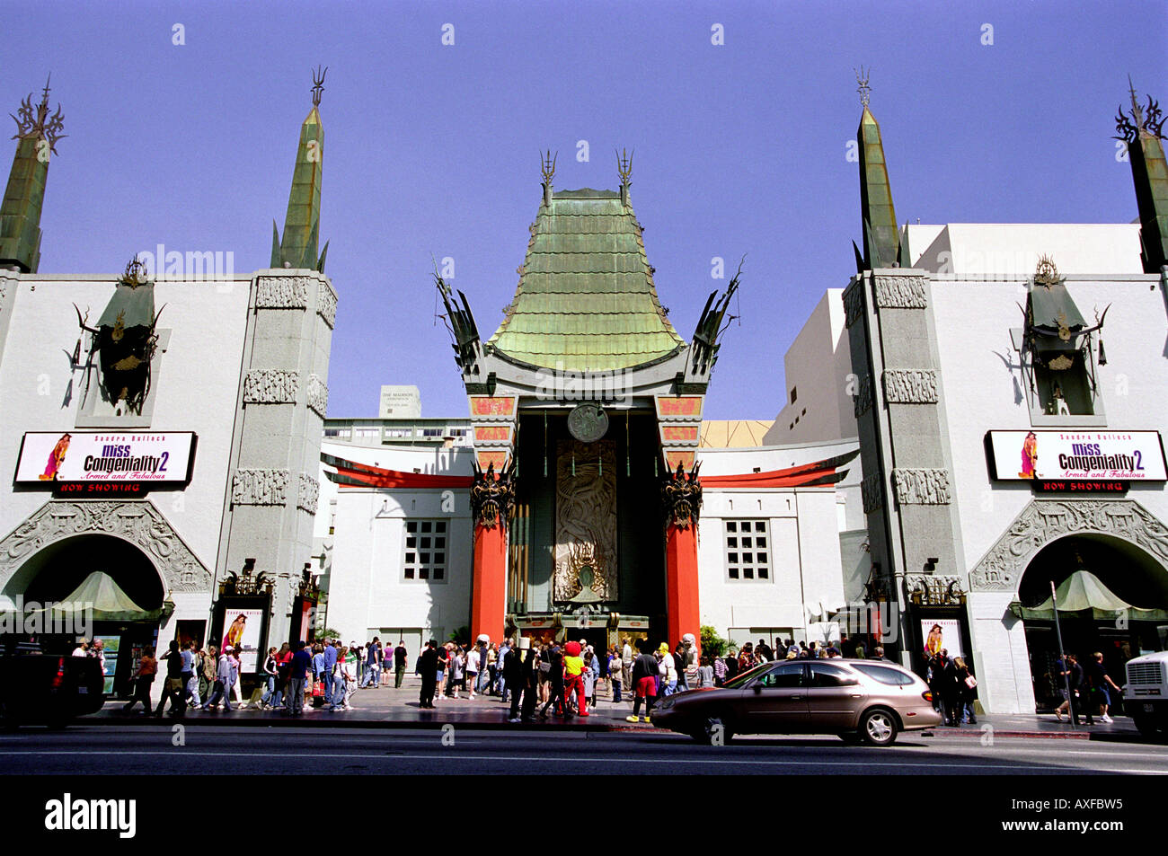 chinese cinema hollywood boulevard los angeles Stock Photo - Alamy