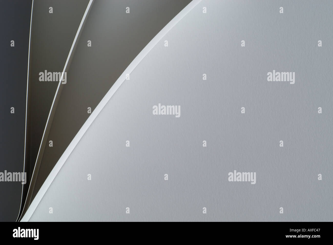 Paper casting shadows Stock Photo - Alamy