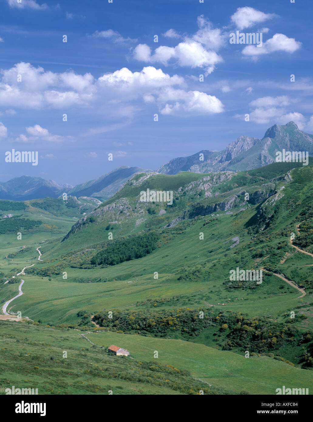 Picos de Europe Riano Castilla Leon Spain Stock Photo - Alamy