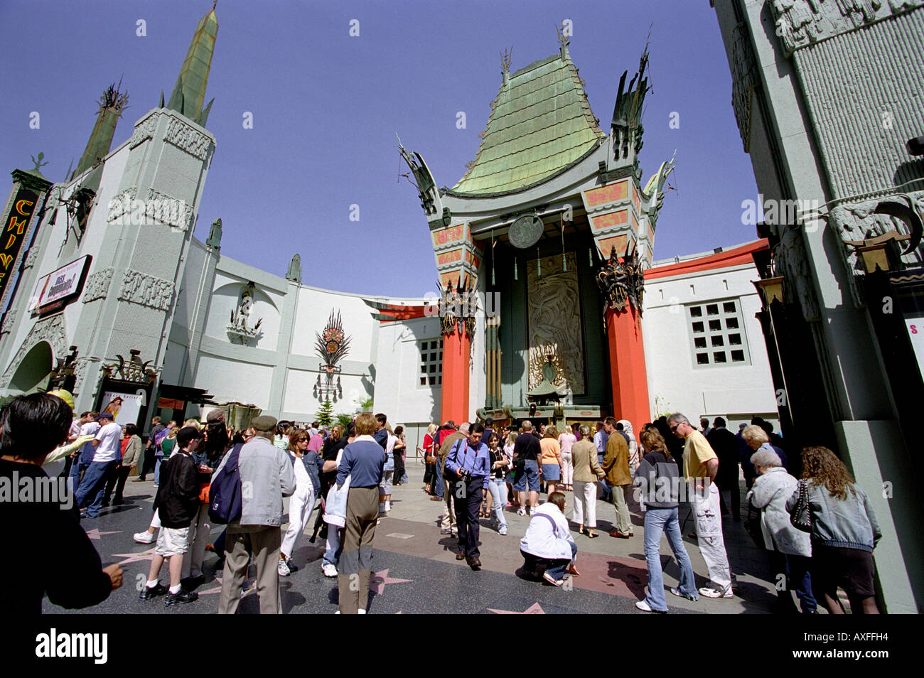 chinese cinema hollywood boulevard los angeles Stock Photo - Alamy
