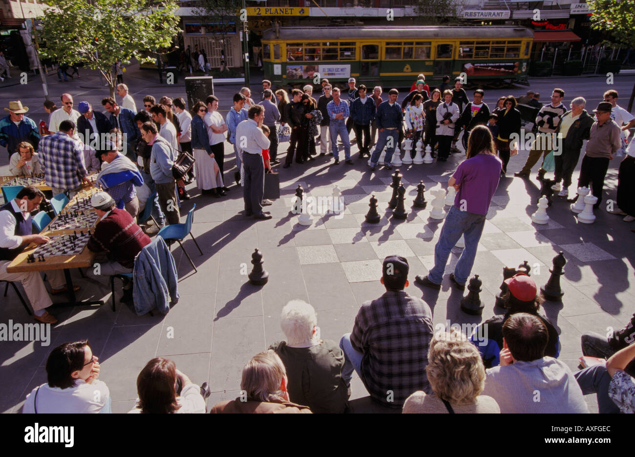 Street chess hi-res stock photography and images - Alamy