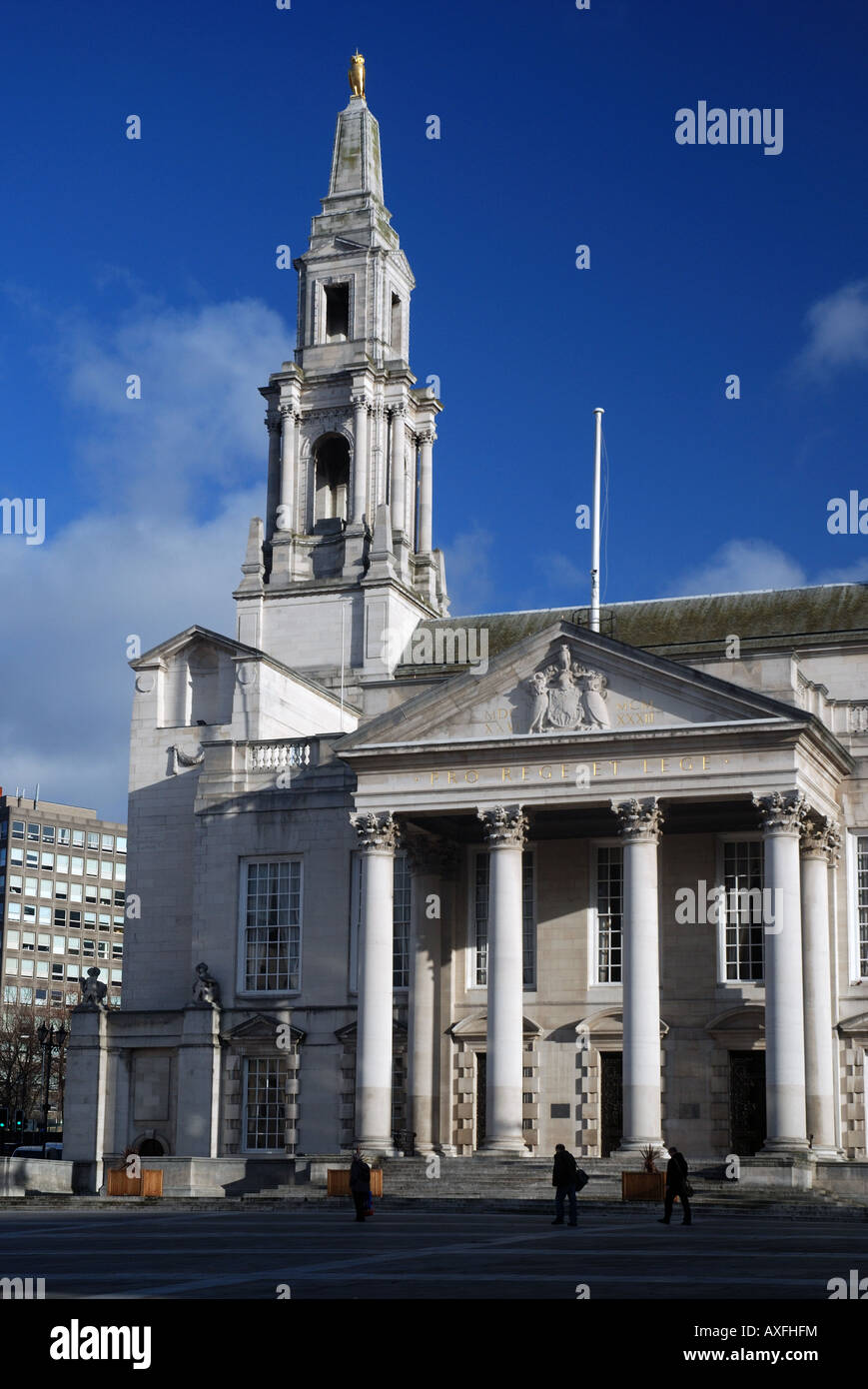 Leeds City Hall Stock Photo - Alamy