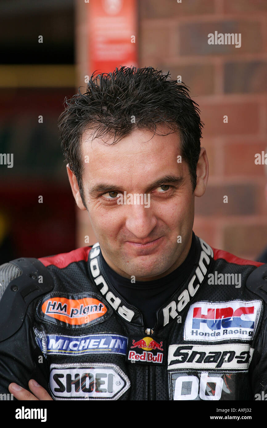 Michael Rutter Racing for HM Plant Honda at the Final Round of the ...