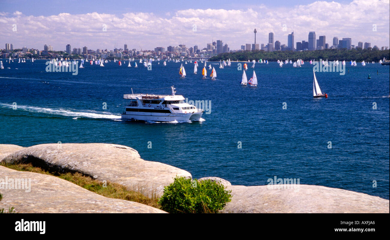 Sydney harbour Sydney New South Wales Australia horizontal Stock Photo ...