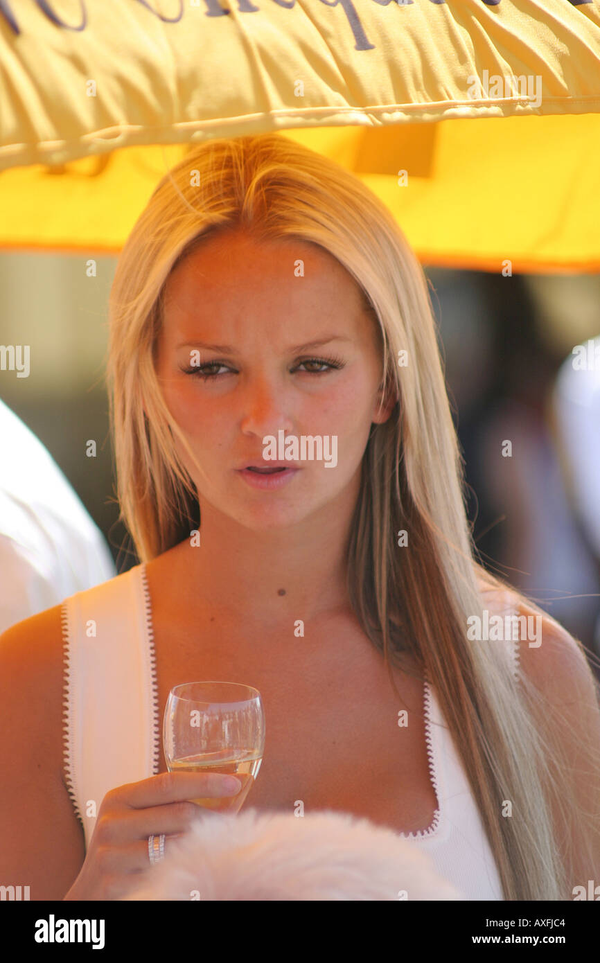 Veuve clicquot gold cup polo hi-res stock photography and images - Alamy