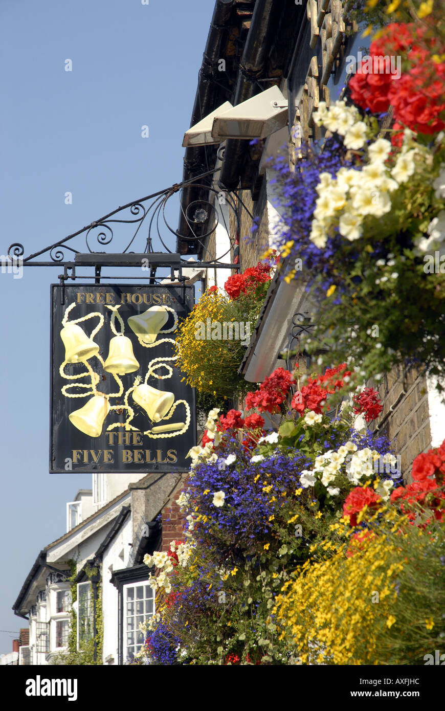 The Five Bells pub Eynsford Kent Stock Photo - Alamy